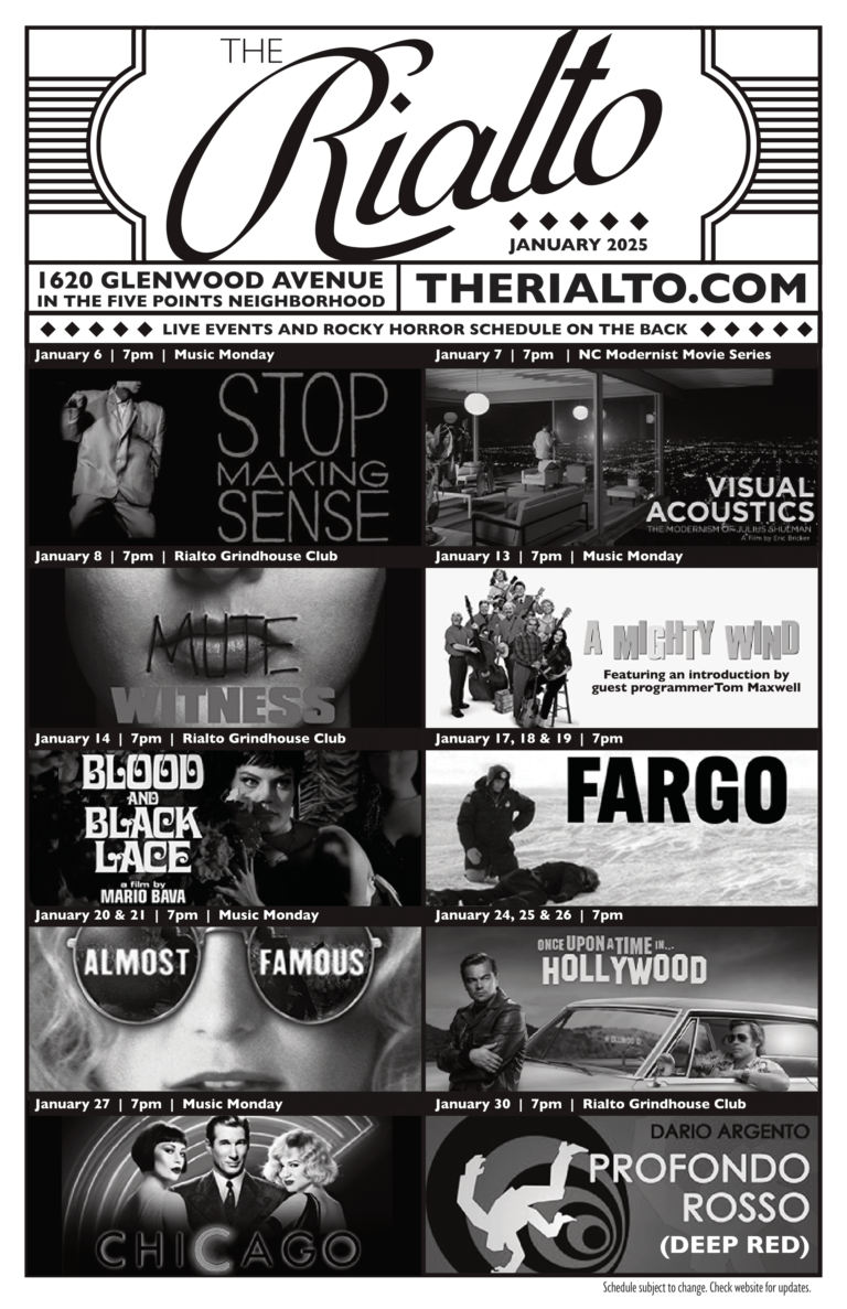 The Rialto's Calendar of Events - The Rialto Theatre