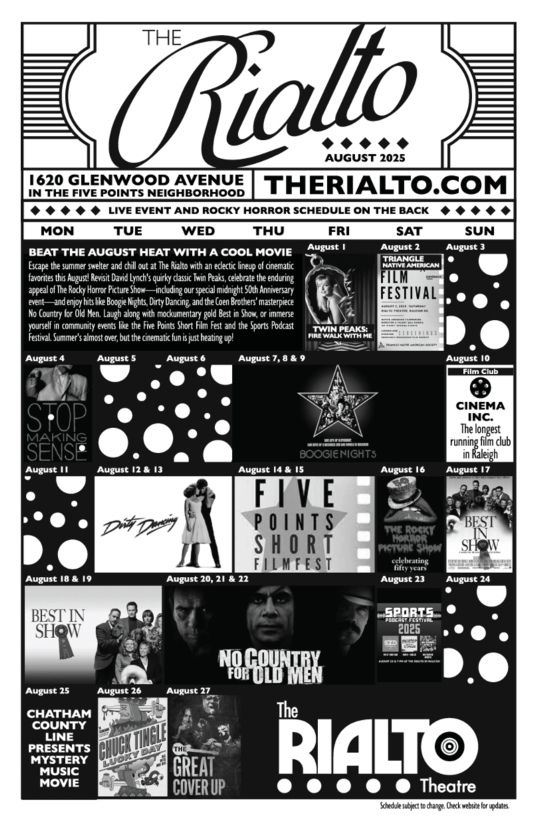 The Rialto's Calendar of Events - The Rialto Theatre